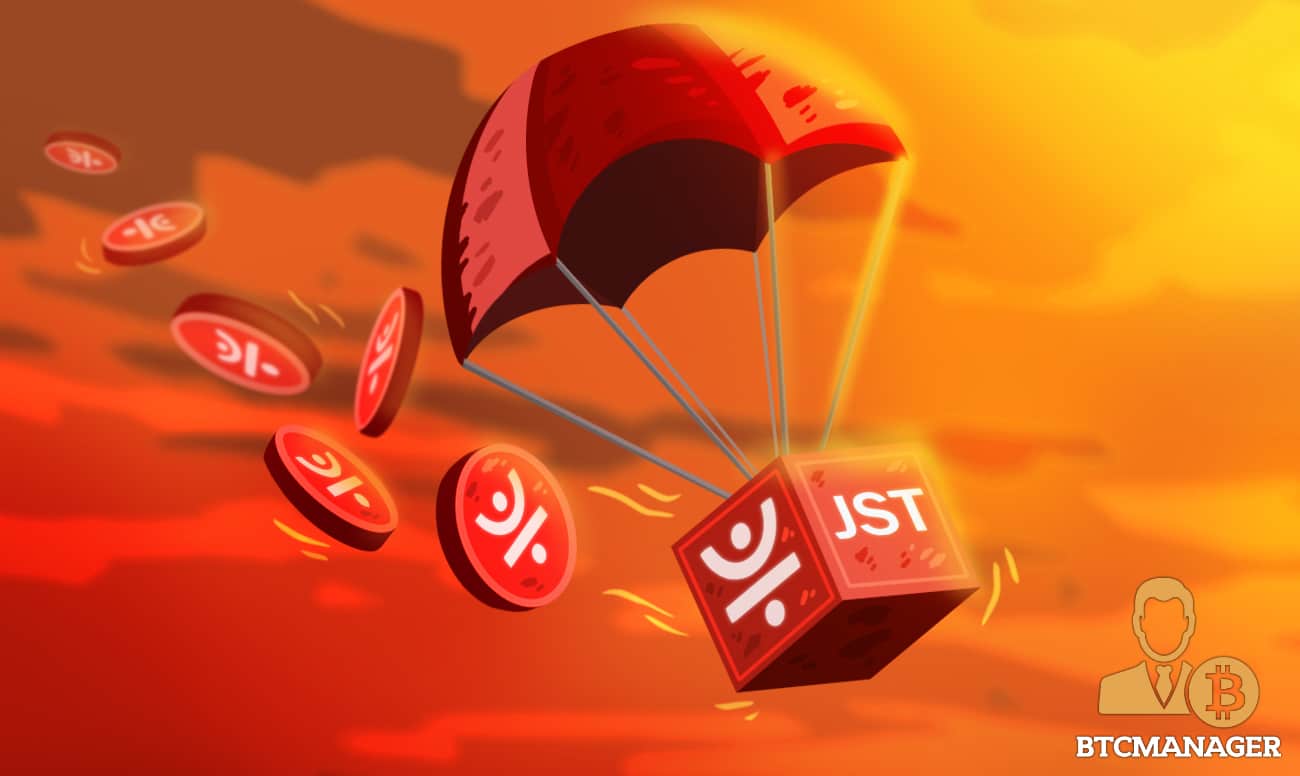 TRON’s (TRX) JUST Foundation Airdrops 217,800,000 JST Tokens to TRX Holders